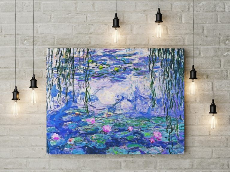 Claude Monet Water Lilies French Impressionist Art Print - Art Gallery